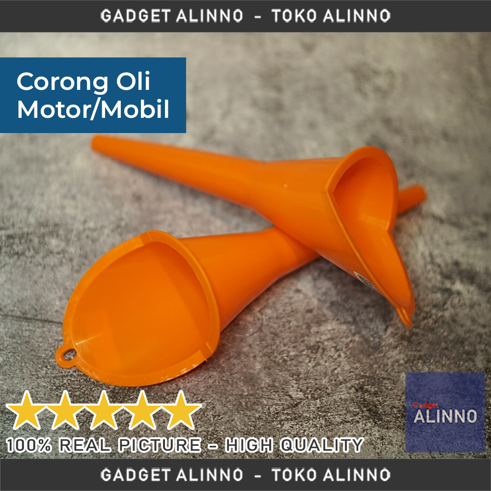 Jual Corong Oli Panjang Corong Pengisian Oli Bensin Air Radiator Motor ...