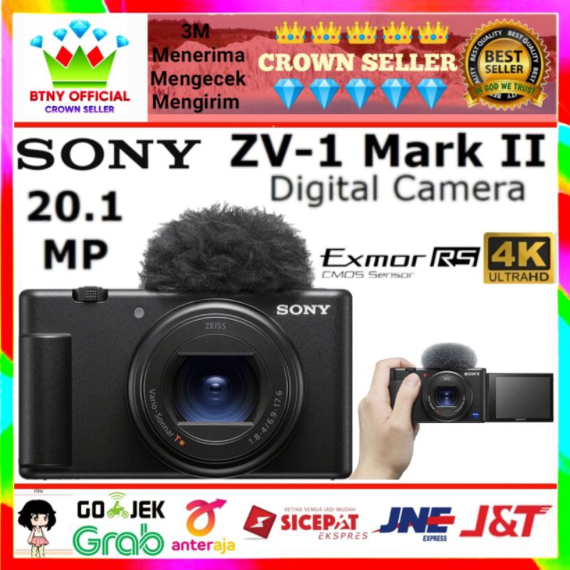 Jual SONY ZV-1 MARK II Vlogging Camera Sony ZV1II Sony ZV 1 Mark 2 ...