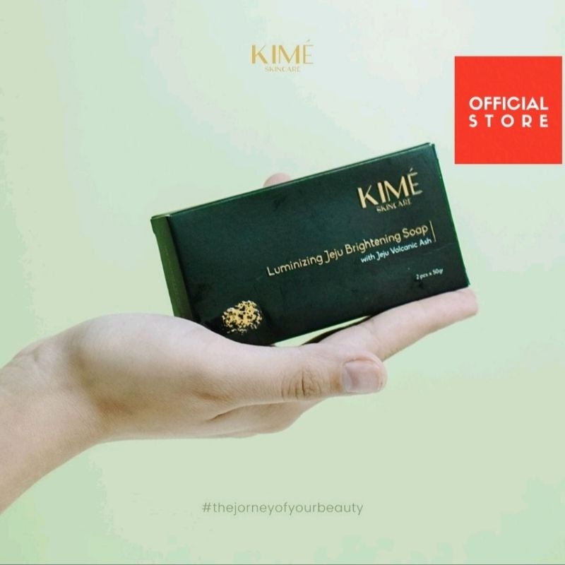 Jual Sabun Korea Kime Skincare Luminizing Jeju Brightning Soap (isi 2 ...