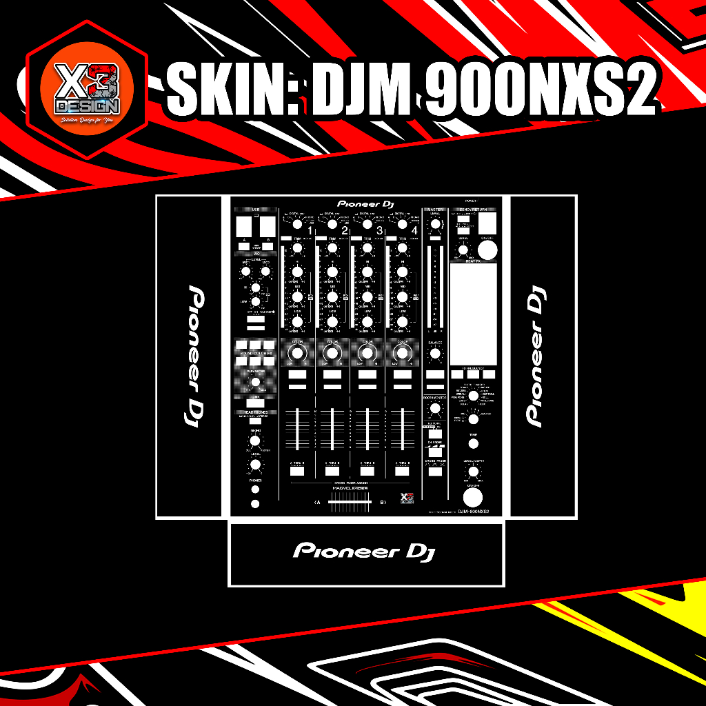 Jual SKINZ PIONEER DJM SERIES 500 600 700 800 850 900NXS NXS2 ALL ...