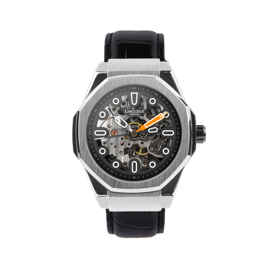 Jual Jam Tangan Lanccelot Time Explorer Leather of Orbit Pria | Shopee ...