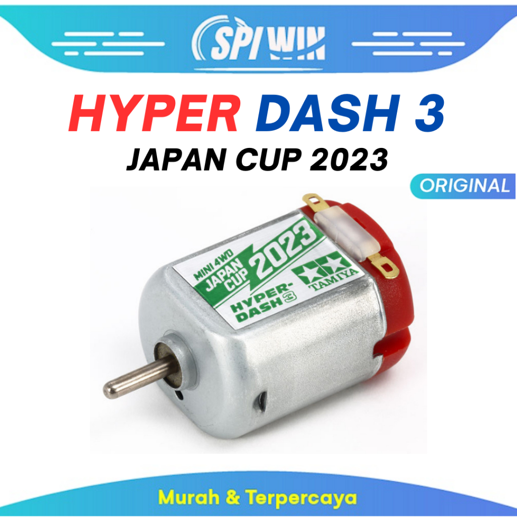 Jual Original Tamiya Hyper Dash 3 Motor Japan Cup 2023 - 95158 | Shopee Indonesia