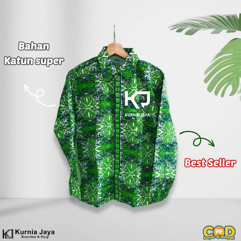 Jual SERAGAM BATIK SD AL AZHAR LENGAN PENDEK DAN PANJANG KURNIA JAYA ...