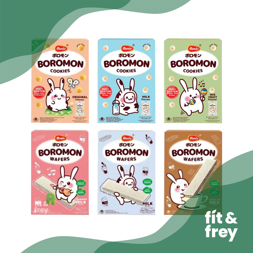 Jual MONDE Boromon Cookies - Cemilan Biskuit Anak - Snack Sehat Bayi ...