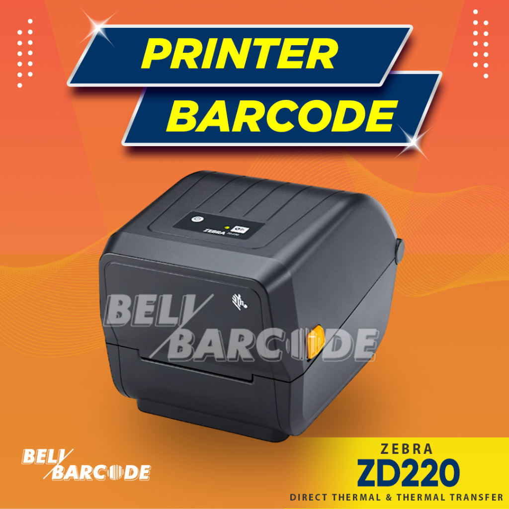 Jual MESIN BARCODE PRINTER ZD220 CETAK LABEL RESI 220 USB | Shopee ...
