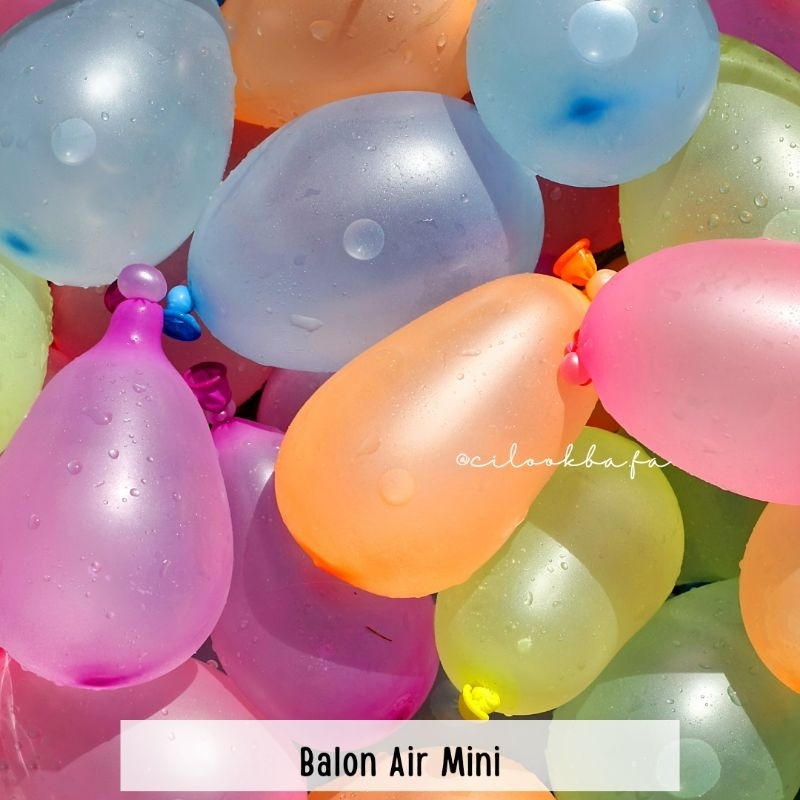 Jual Mainan Balon Air Perang Balon Ukuran Kecil Mainan Outdoor | Shopee ...