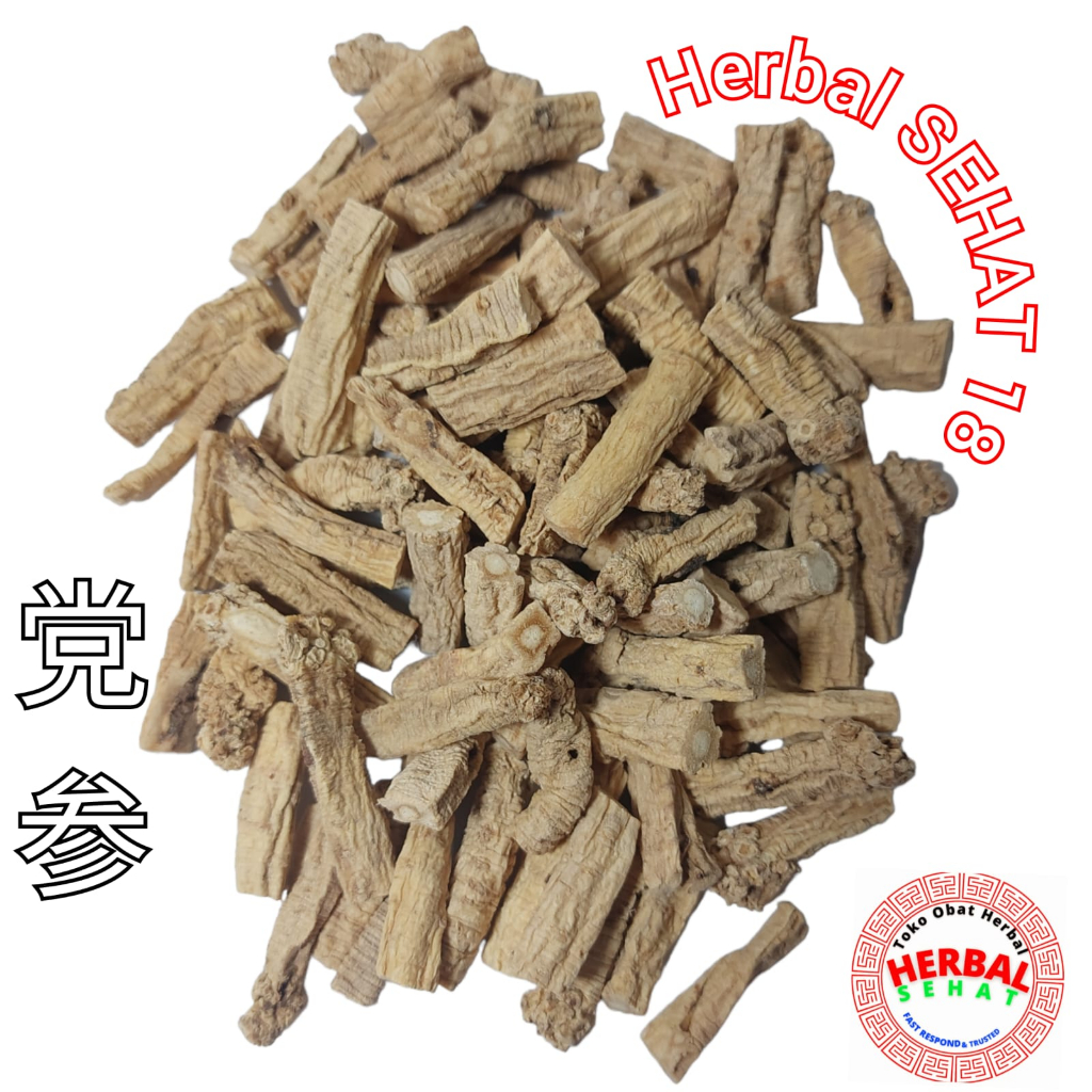Jual Dang Shen 100 gram - Tong Sem - TongSim - Tong Sim - DangShen ...
