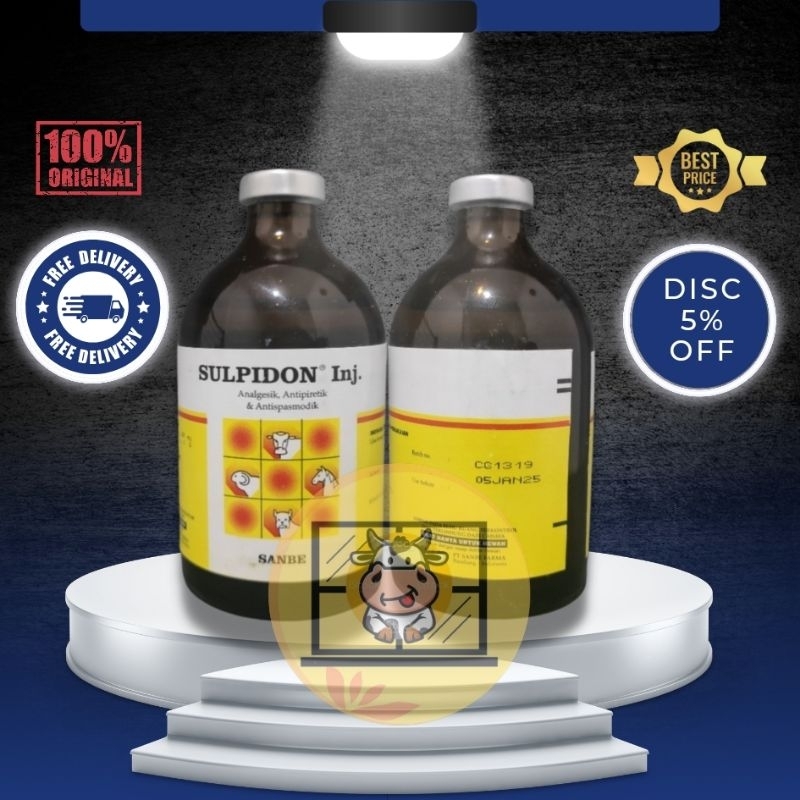 Jual Sulpidon INJECT 100 ML SANBE obat Analgesik, Antipiretik dan ...