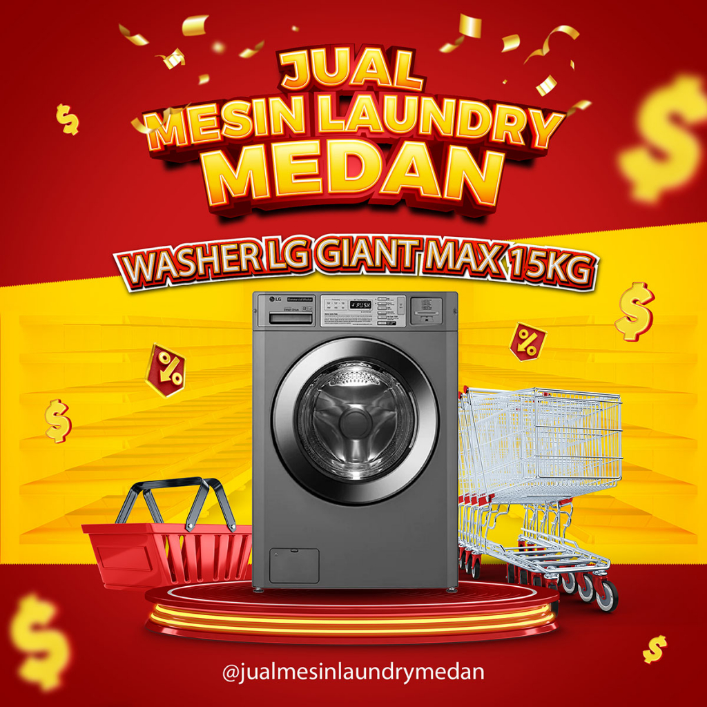 Jual Paket Usaha Laundry Mesin Cuci Commercial LG Giant Max by Jual ...