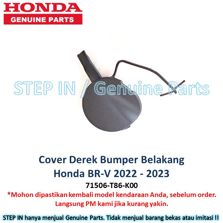 Jual Tutup Derek Bemper BELAKANG cover towing rear bumper Honda ALL NEW ...
