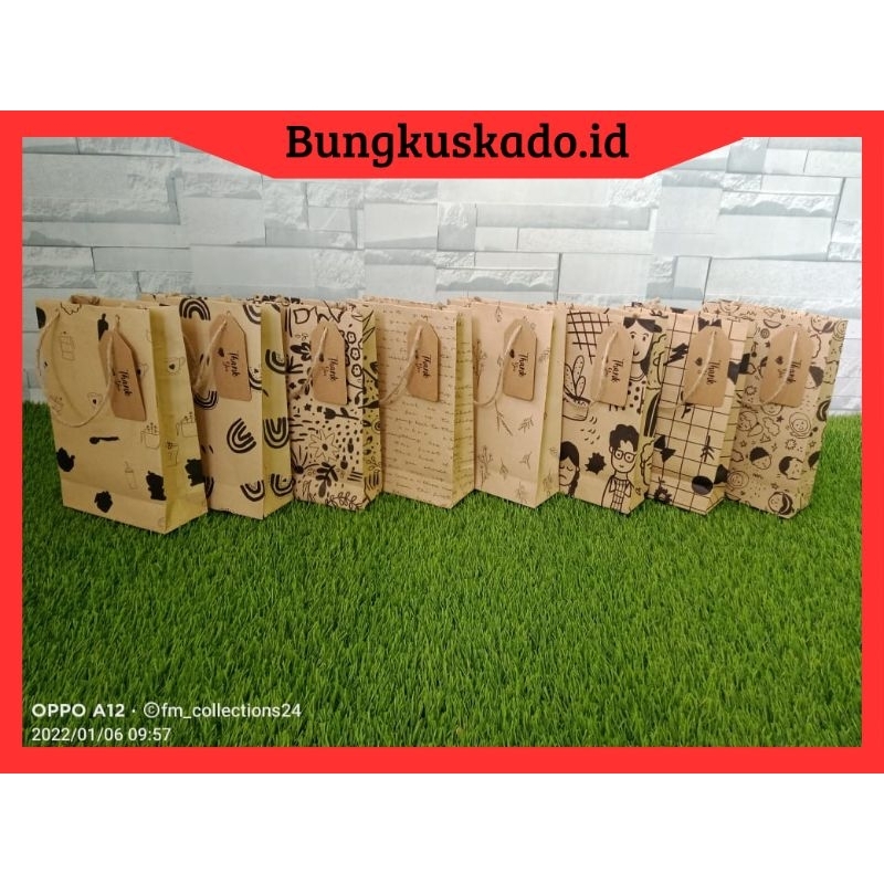 Jual PAPER BAG AESTHETIC BESAR CRAFT SAMSON | Shopee Indonesia