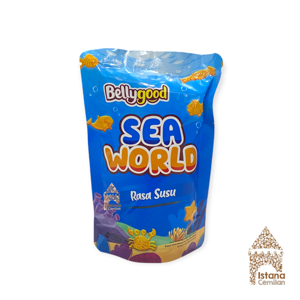 Jual Bellygood Biskuit Susu Sea World / Rasa Klepon / Biscuit Alphabet ...