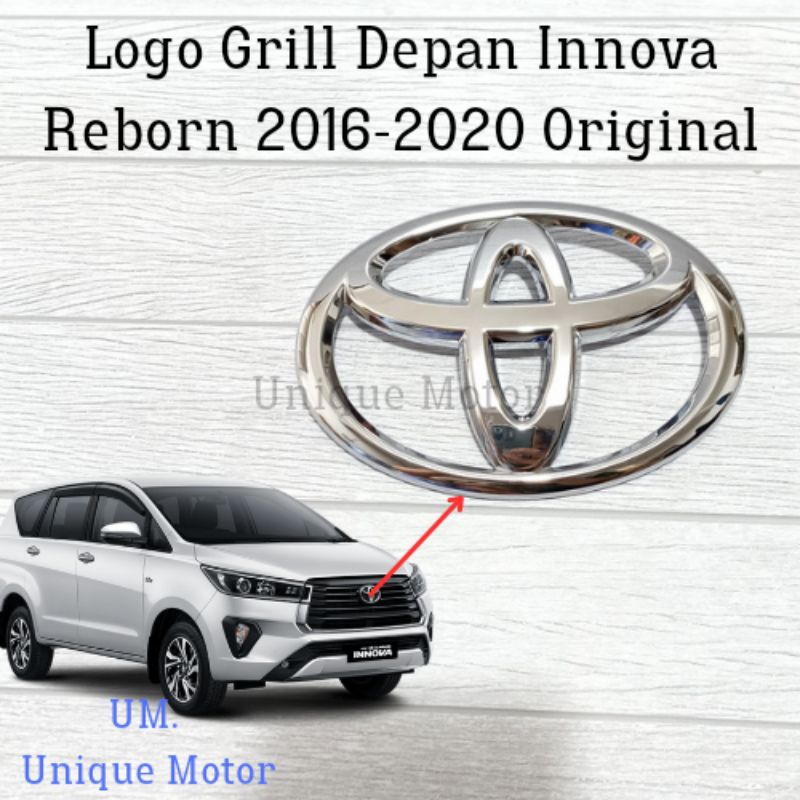 Jual Logo Grill Depan Innova Reborn 2016-2020 Original | Shopee Indonesia