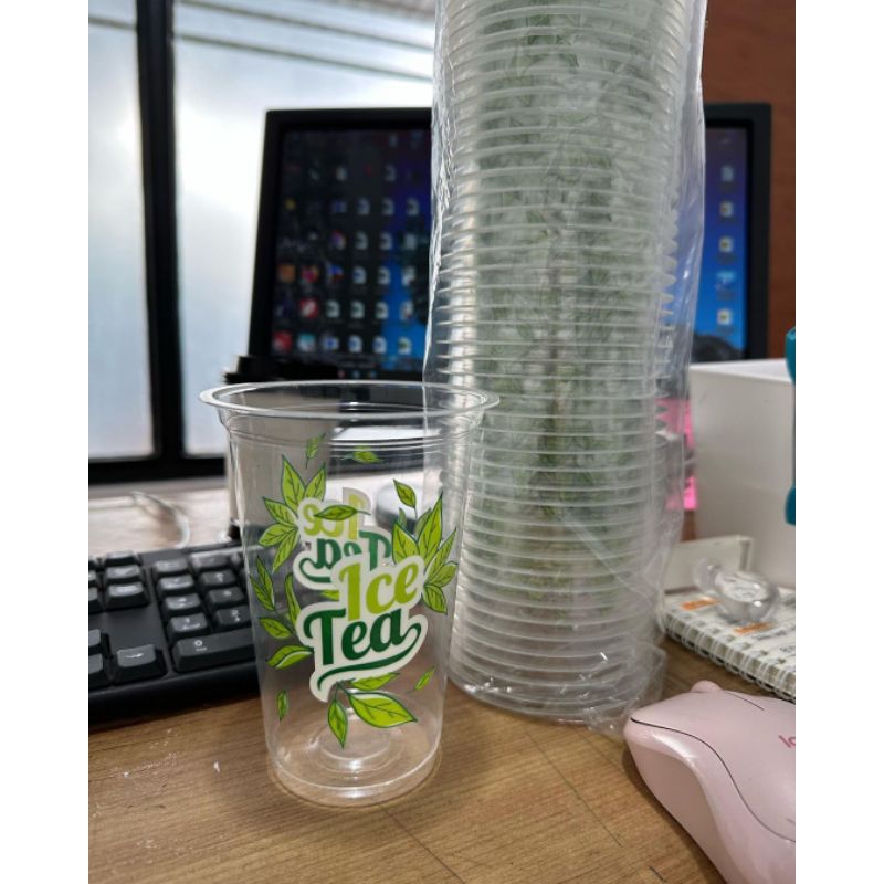 Jual Cup Ice Tea Starindo 16 oz 1 slop isi 50pcs Gelas Plastik Gelas ...