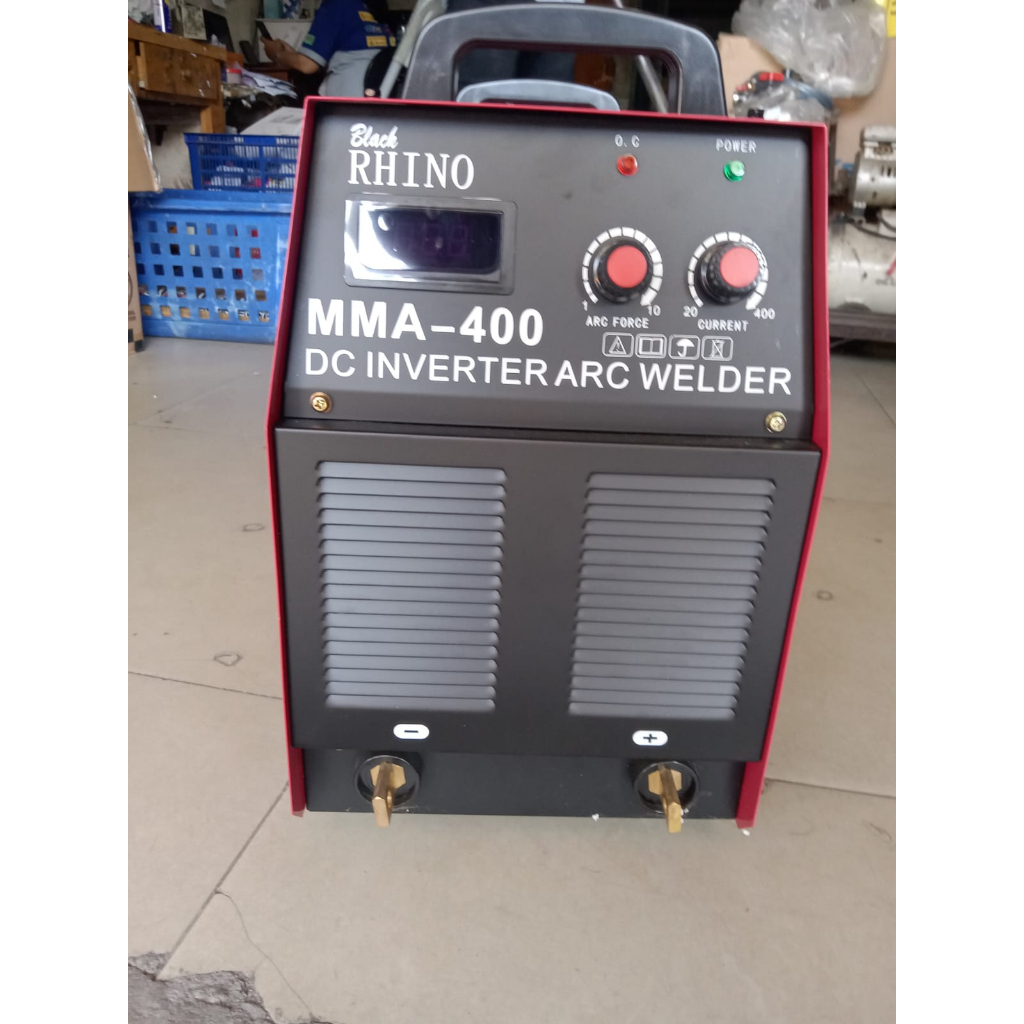 Jual Trafo Las RHINO MMA 400A Mesin Travo Arc Welding 3 Phase | Shopee ...