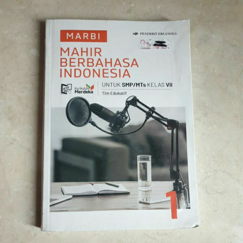 Jual buku cetak bahasa indonesia kelas7 SMP kurikulum merdeka | Shopee ...