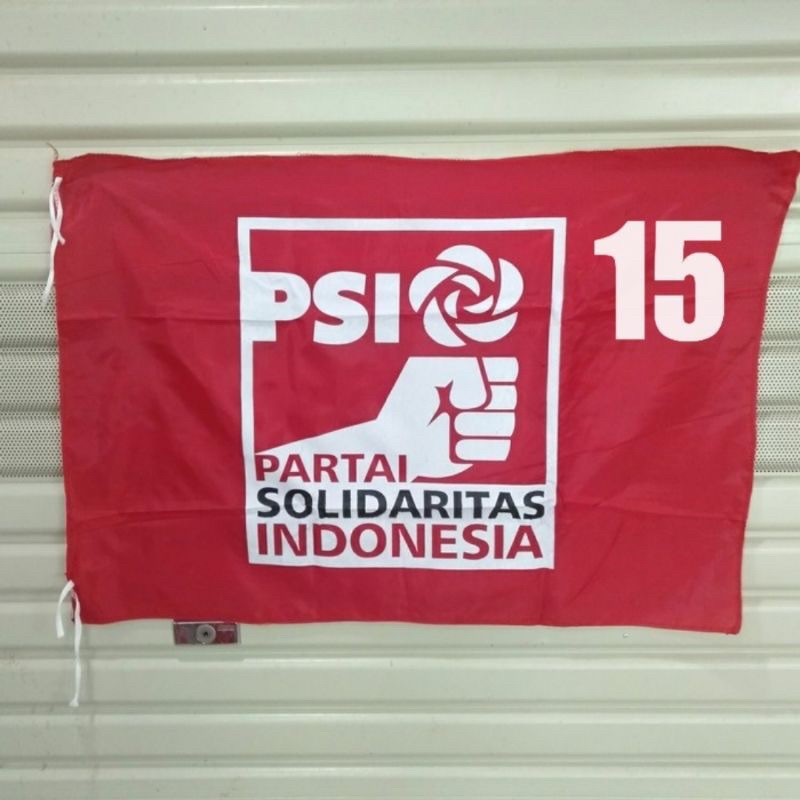 Jual Bendera Solidaritas Indonesia | Spanduk PSI | Bendera PSI 60x90cm ...