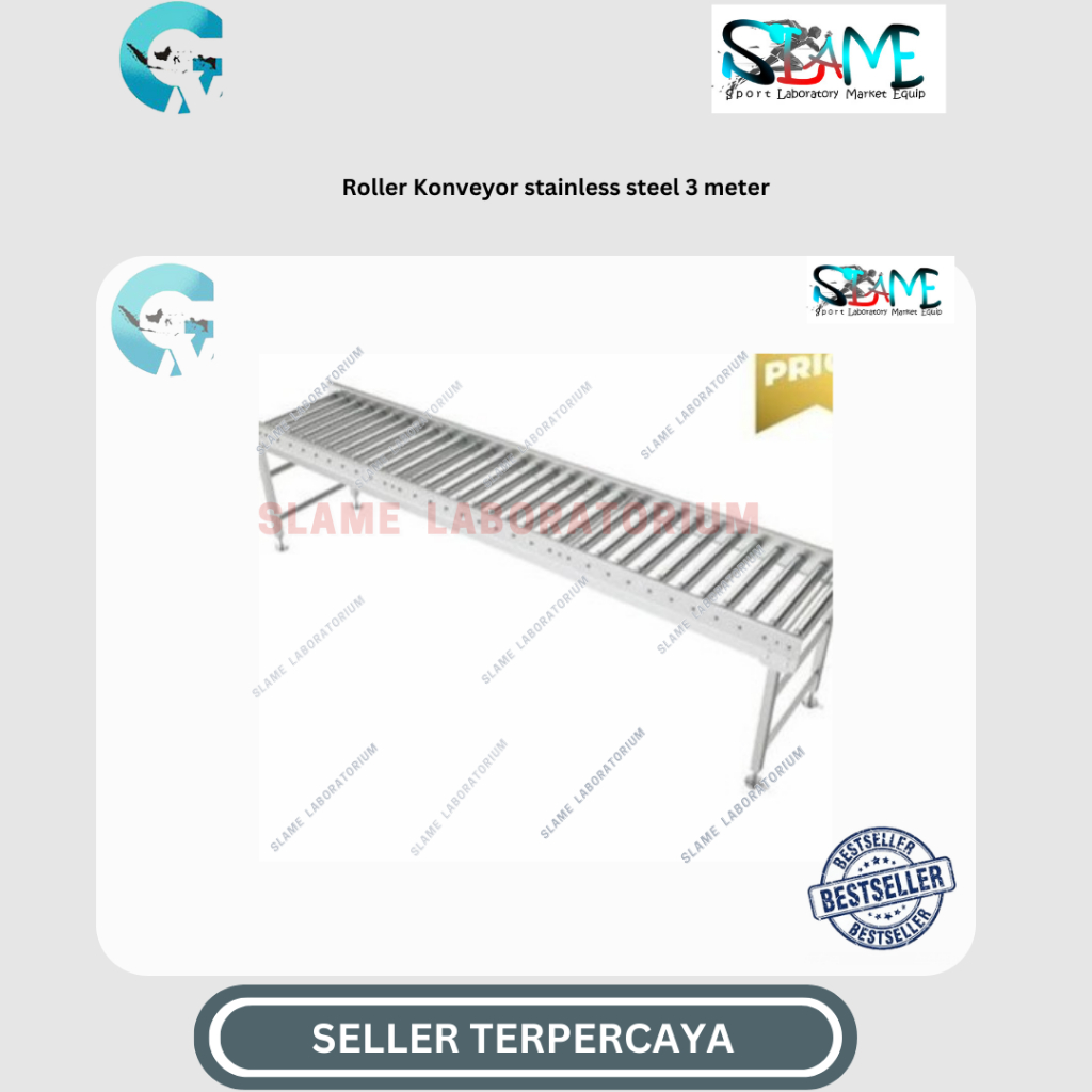 Jual Roller Konveyor stainless steel 3 meter | Shopee Indonesia