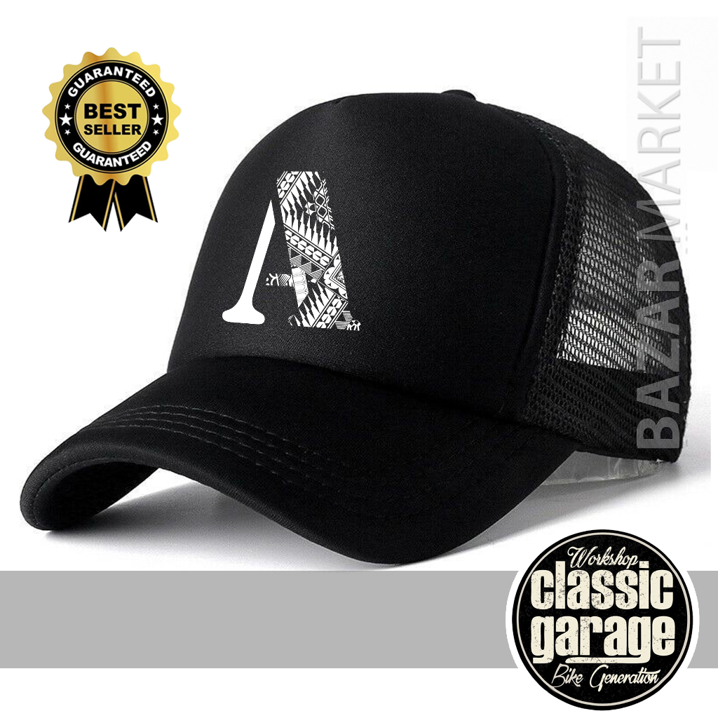 Jual Topi Motif Batik Inisial Nama Huruf Logo Elegant Jawa | Shopee ...