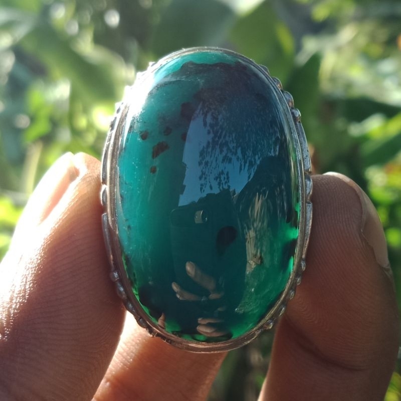 Jual Bacan Doko Gulau Ring Perak Custom | Shopee Indonesia