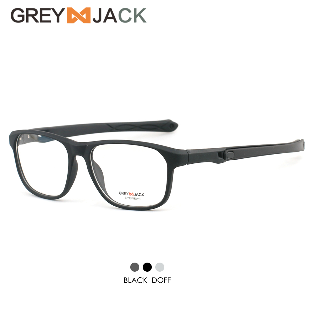 Jual Grey Jack Frame Kacamata Model Kotak Sport Trendy Bahan TR90 ...