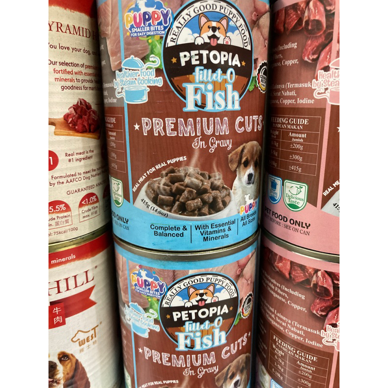 Jual petopia premium cuts fish kaleng 415g | Shopee Indonesia