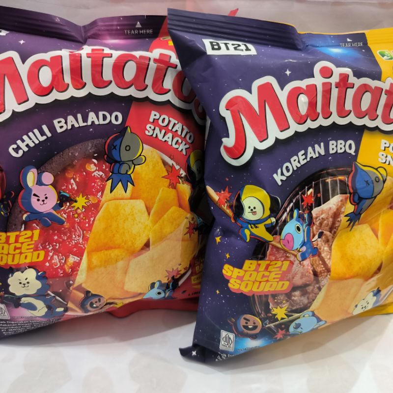 Jual maitatos potato snack /;snack kentang krispi 70gr | Shopee Indonesia
