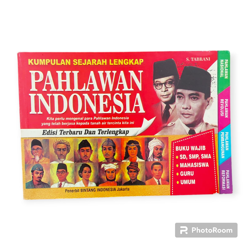Jual Buku Pahlawan Indonesia Kumpulan Sejarah Terlengkap | Shopee Indonesia