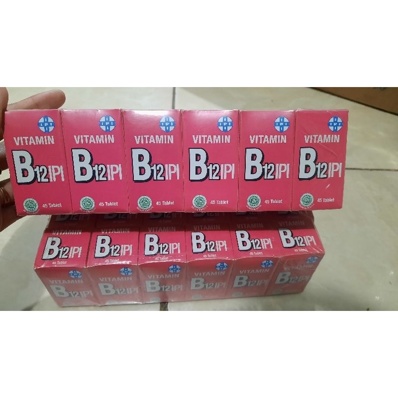 Jual Vitamin IPI B12 isi 45 tablet | Shopee Indonesia