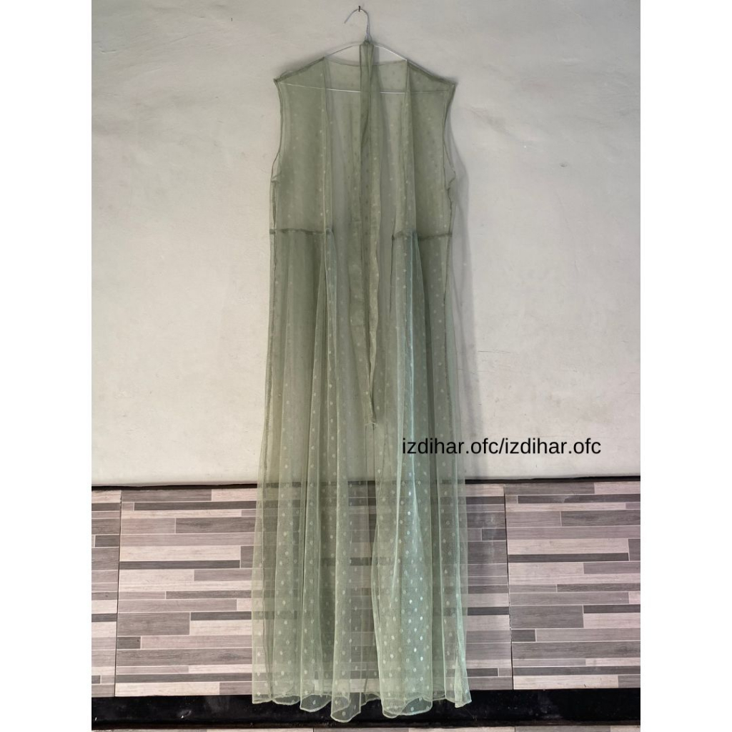 Jual Basicly Dot outer lace / outer brukat tile panjang / outer tile ...