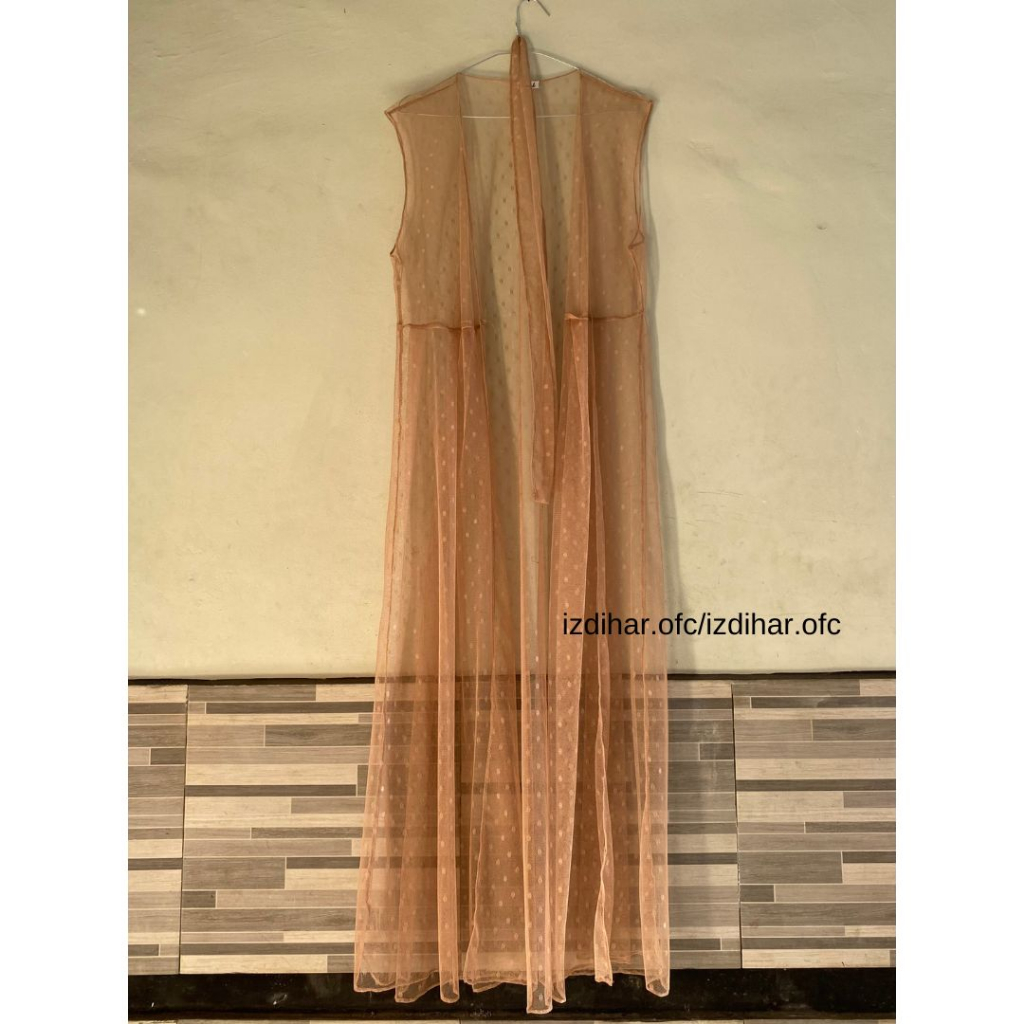 Jual Basicly Dot outer lace / outer brukat tile panjang / outer tile ...