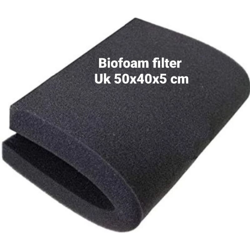 Jual Biofoam filter biofil biofil busa hitam bio sponge kolam aquarium ...