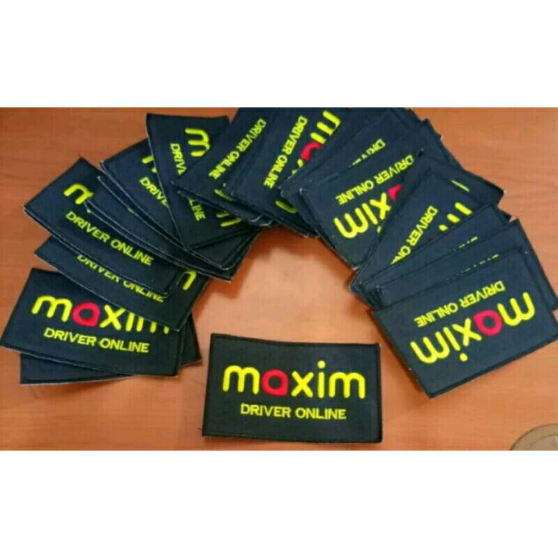 Jual Logo Emblem Maxim Kecil Bordir komputer | Shopee Indonesia