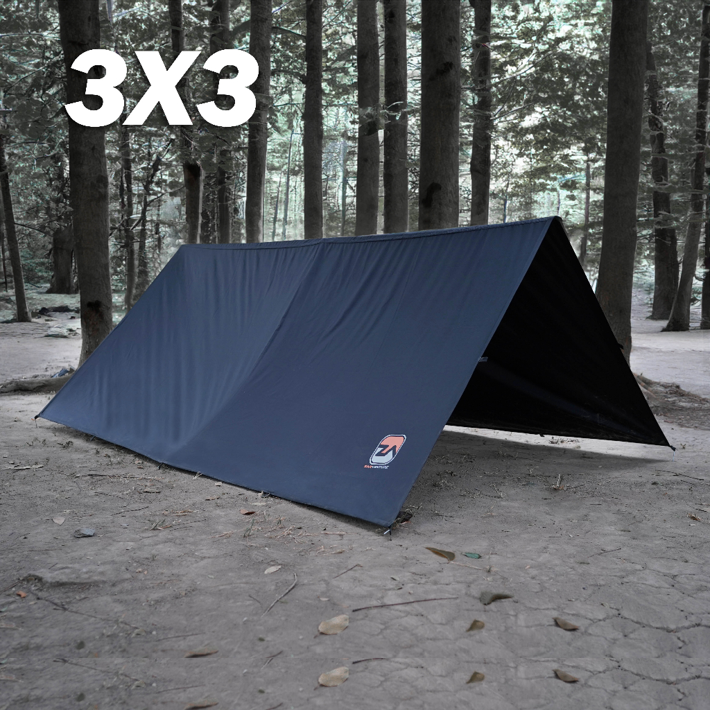 Jual flysheet 3x3 penutup tenda tarp tent flyshet zarventure | Shopee ...