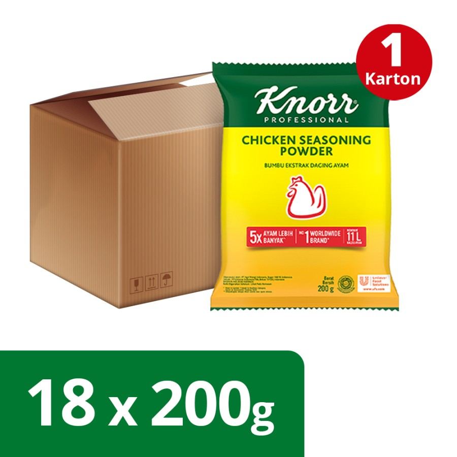 Jual Knorr Chicken Seasoning Powder 200G 1 Karton | Shopee Indonesia