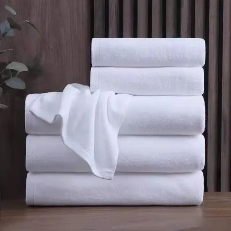 Jual Handuk Hotel Bintang 5 Putih 1050GR Premium Extra Jumbo 650GSM ...