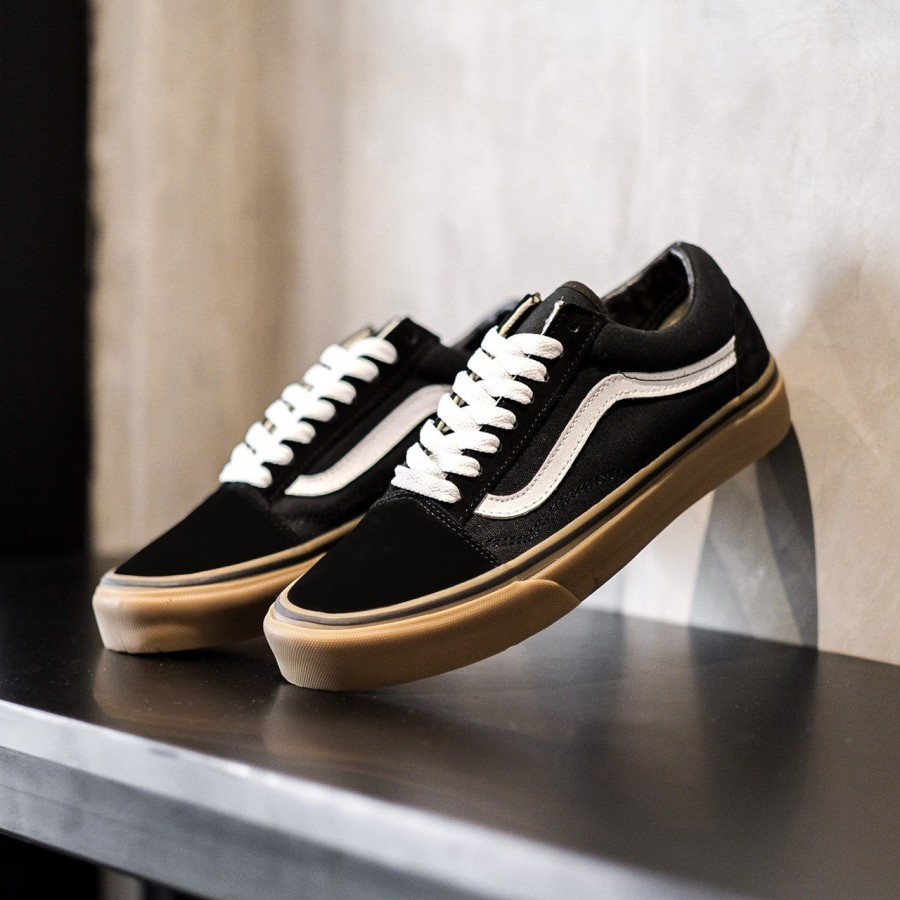 Jual 𝙁𝙊𝙍 𝙎𝘼𝙇𝙀 Vans Old Skool Classic Black Gum Bnib Original