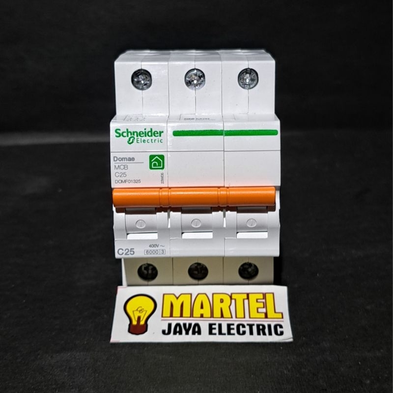 Jual Mcb domae schneider 3 phase 25 ampere | Shopee Indonesia