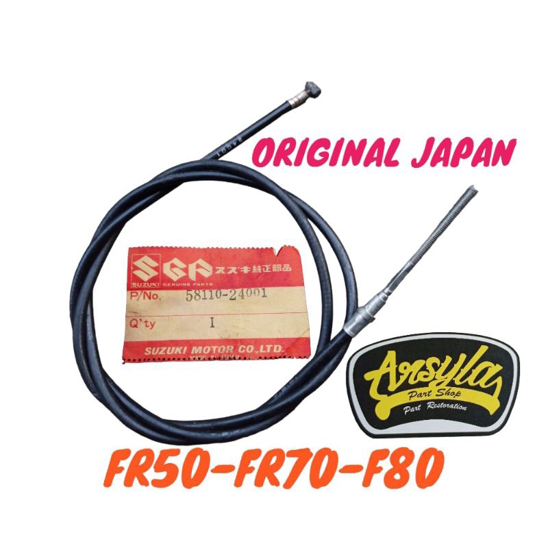 Jual kabel tali rem depan Suzuki fr50 fr70 fr80 original japan | Shopee ...