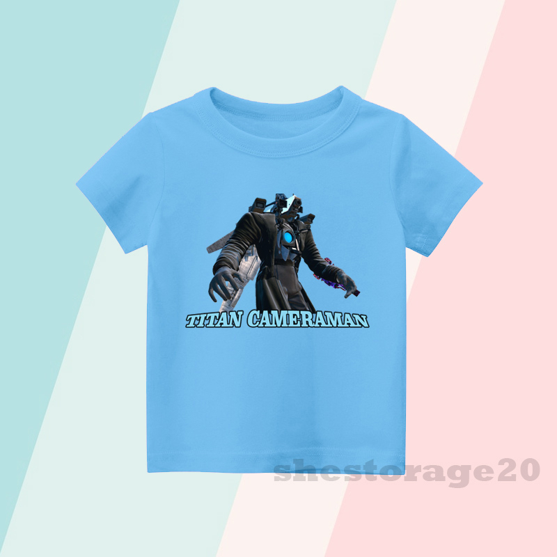 Jual BAJU ANAK KAOS ANAK NEW TITAN CAMERAMAN SKIBIDI TOILET / MECH ...
