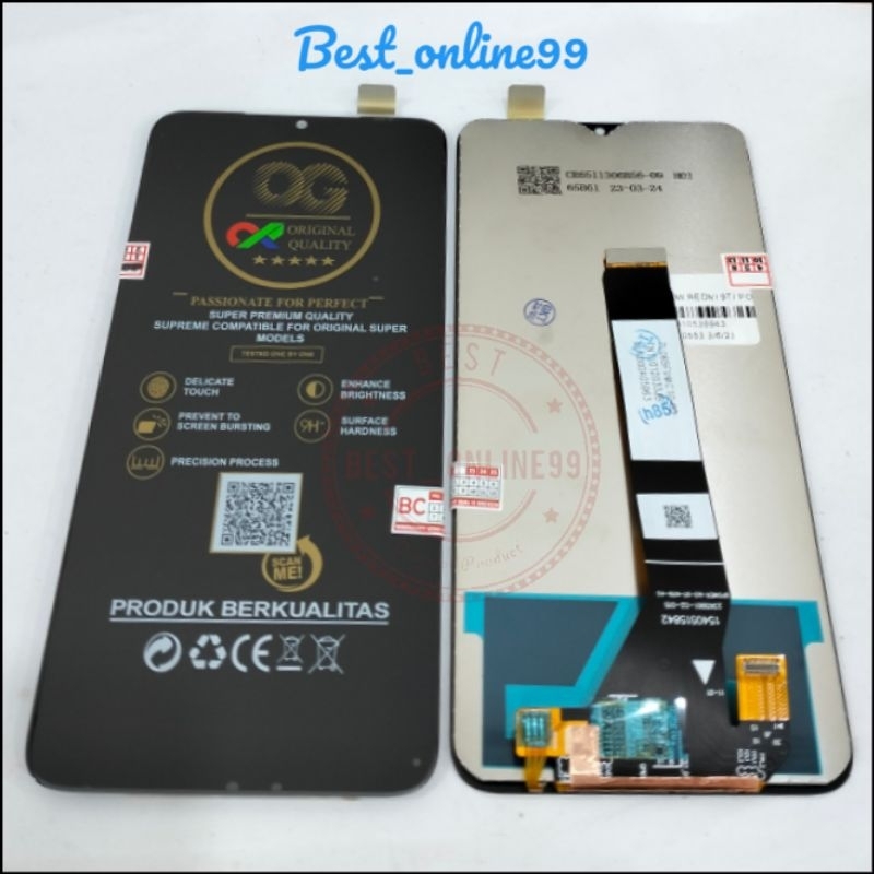 Jual LCD XIAOMI POCO M3 / REDMI 9T/FULLSET TOUCHSCREEN BLACK | Shopee ...