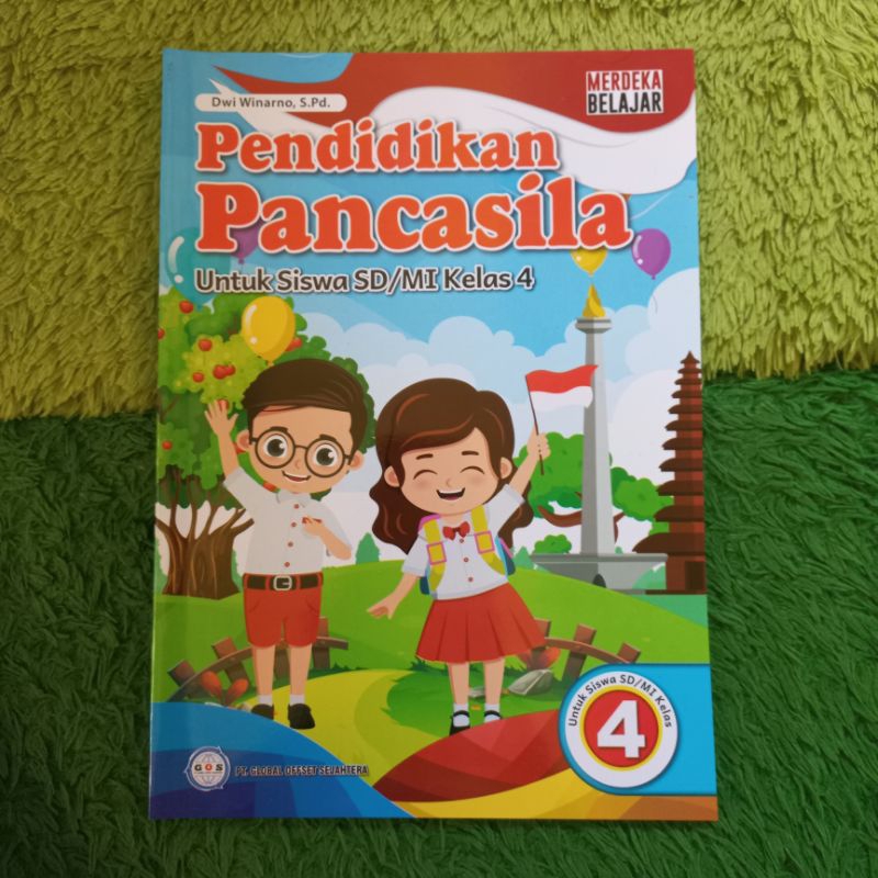 Jual ORIGINAL BUKU PENDIDIKAN PANCASILA KELAS 4 SD/MI KURIKULUM MERDEKA | Shopee Indonesia