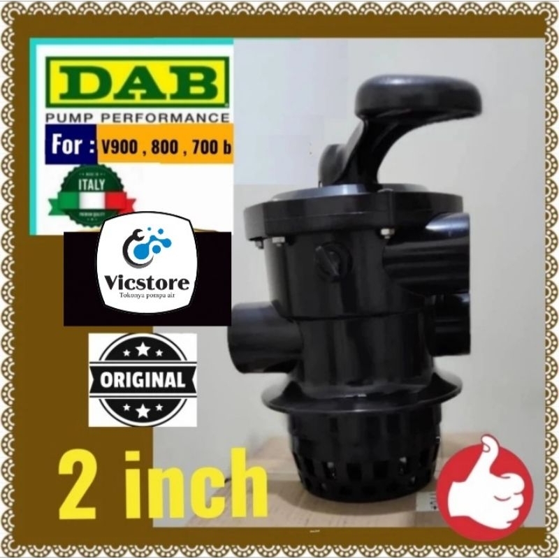 Jual Tutup sand filter tabung Dab 2 inch V 900 800 750 b kolam renang ...