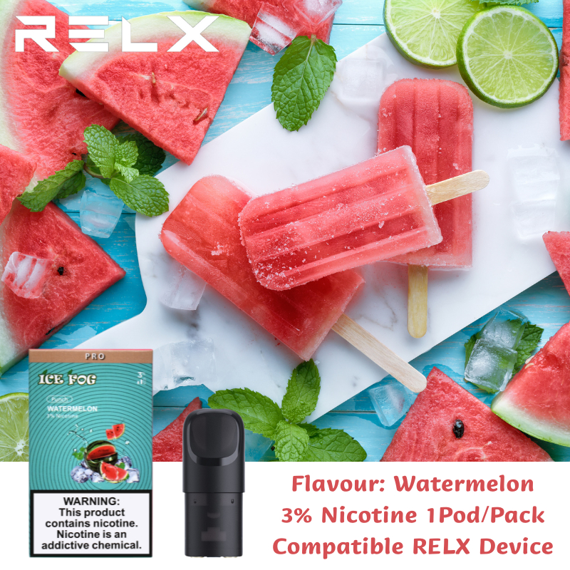 Jual [Relx Pods Refill] Watermelon Vapee Pods Compatible RELX Infinity ...