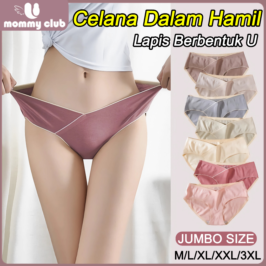 Jual CD jumbo Celana Dalam untuk Wanita Hamil Katun Anti Bakteri Dan Menyerap Keringat ...
