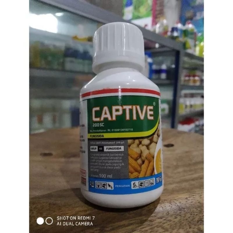 Jual obat pertanian fungisida CAPTIVE 100ML | Shopee Indonesia