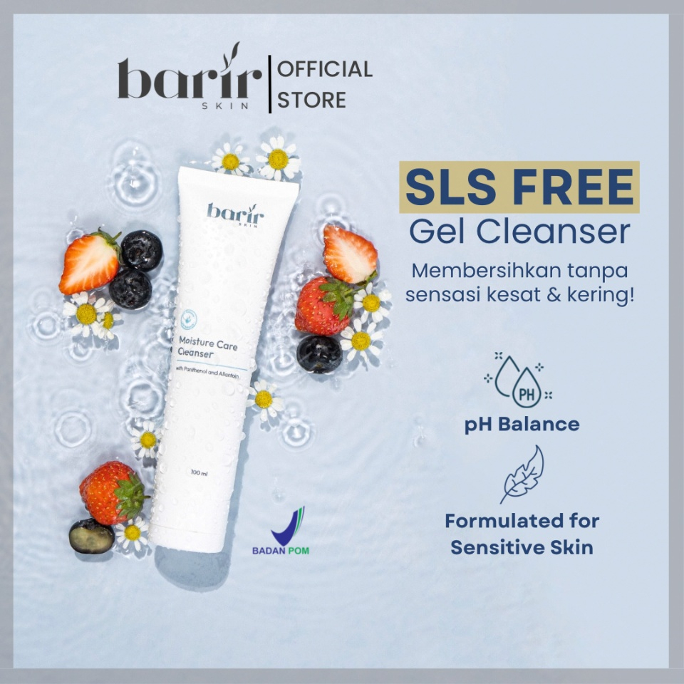 Jual Barir Skin - Moisture Care Cleanser | Shopee Indonesia