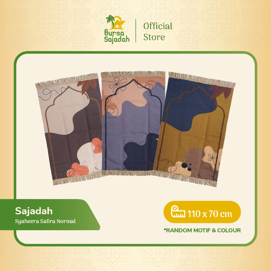 Jual Sajadah Syaheera Safira Normal 110x70 cm - Oleh Oleh Haji dan ...