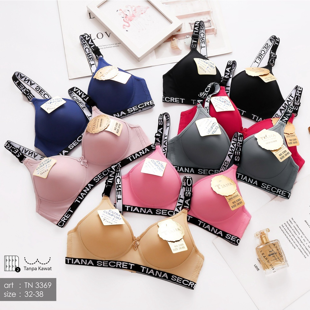 Jual Bra TIANA Secret | art TN 3369 BH ABG Tiana uk 32-38 / BH Sport ...