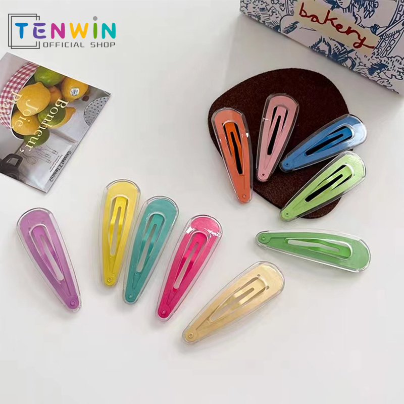 Jual Jepit Rambut Klip Wanita Fashion Korea Matte Warna Warni Jepitan ...